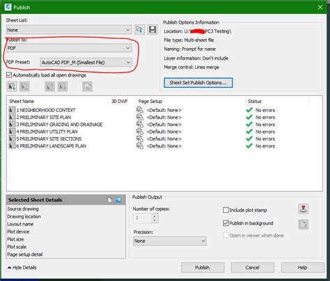 publish dialog box issues or bug autodesk community