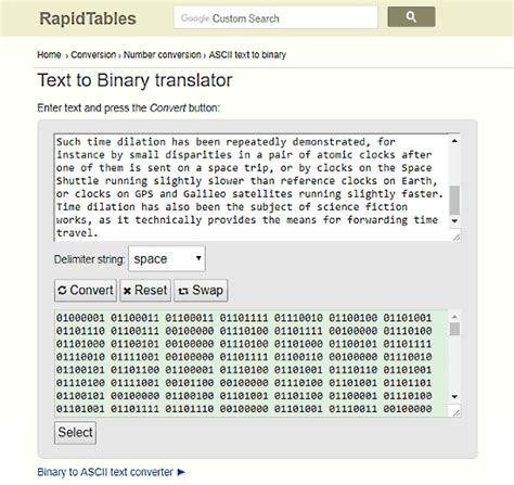 best websites to convert text to binary online