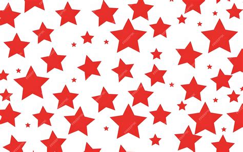 Premium Ai Image Red Stars On A White Background