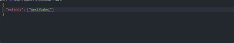 eslint failed to load config next babel to extend from