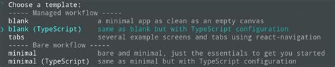 de code natura set up react native typescript and