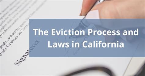 California Eviction Process A Comprehensive Guide