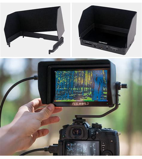 Feelworld F6 Plus 5 5” 3d Lut Touchscreen 4k Hdmi Camera Field Monitor