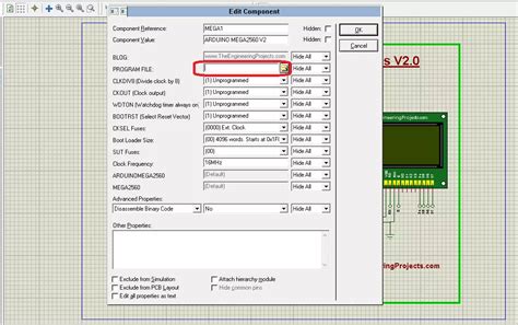 Arduino Mega 2560 Library For Proteus V2 0 The Engineering Projects