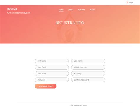 gym management system project in php online gym management system in php