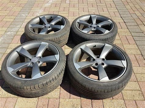 ★audi A1 A3 S3 A4 Tt Tts Sline 18 Inch Rotor Alloy Wheels Tyres Buy