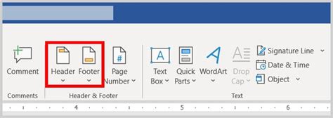 how to insert headers and footers in microsoft word