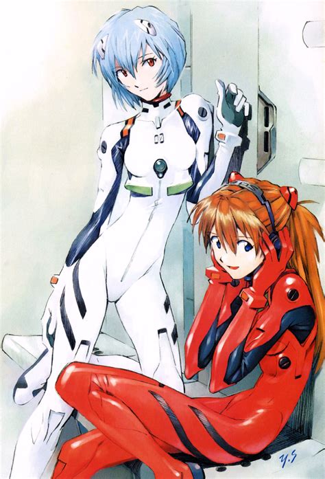 1680x1050 Resolution Two Anime Characters Anime Neon Genesis