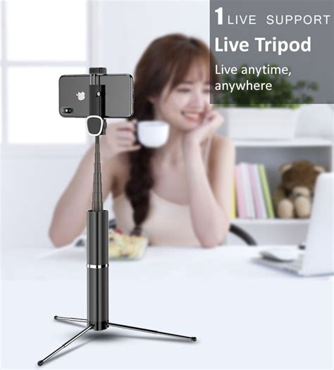 Usams Us Zb064 Phantom Bluetooth Selfie Stick With Hidden Tripod Gearvita