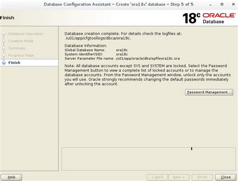 oracle dba quick notes oracle database 18c database creation using dbca