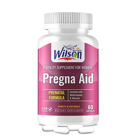 Buy Wilson Nutra Pregna Aid 60 S Prenatal S And Minerals With Folate