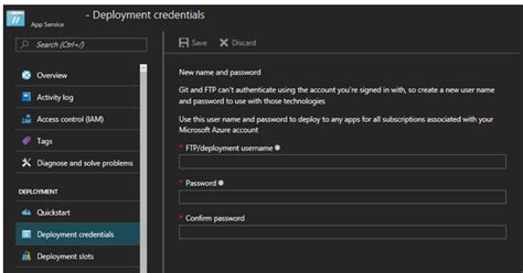 how to delete your azure app service deployment credential the best