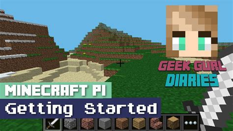 getting started coding minecraft pi youtube