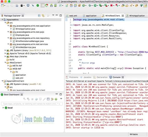introduction to apache wink examples java code geeks 2022