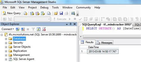 getting some useful date and time information from getdate