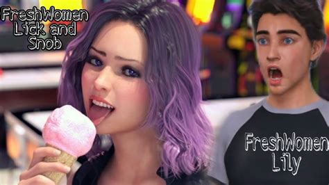 Freshwomen Season 1 Gameplay The Ice Cream And The Mysterious Girl