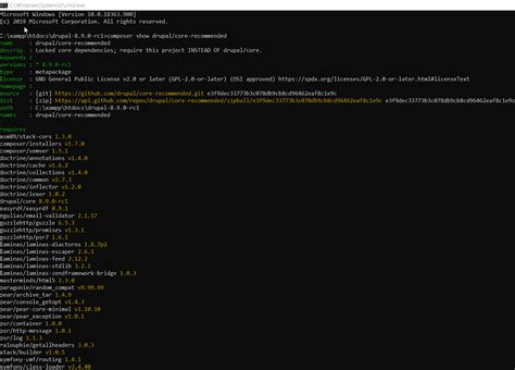 update drupal8 core version via composer 4 steps thirsty six