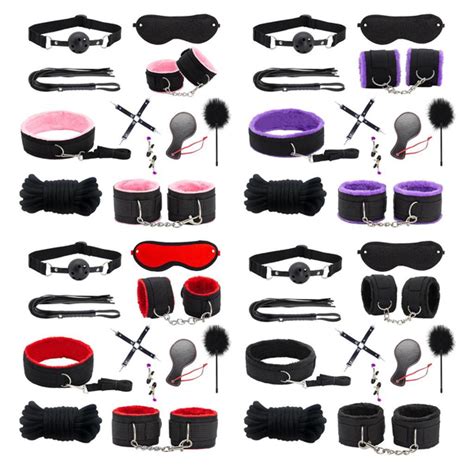 Sex Toys Bdsm Bondage Set Flirts Couple Restraint Bondage Bundle Sm