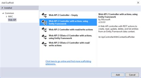 create a web application for performing crud operations using javascript and web api