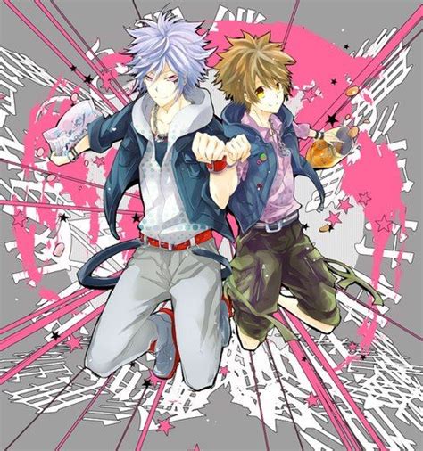 Katekyo Hitman Reborn Byakuran And Tsuna Sicario Renacido Chibi Anime
