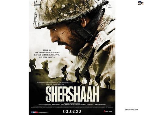Sidharth Malhotra As Pvc Captain Vikram Batra In `shershaah` Shershaah