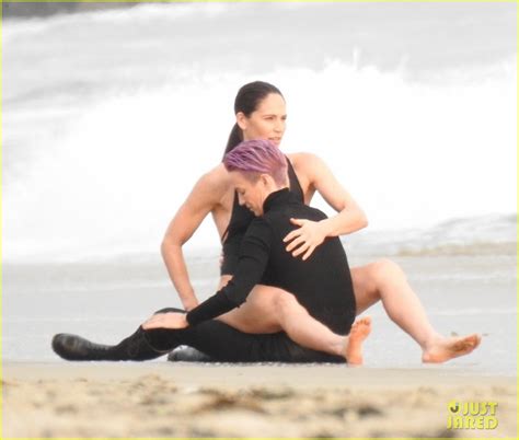 Megan Rapinoe And Sue Bird Hit The Beach For A Photo Shoot After Their
