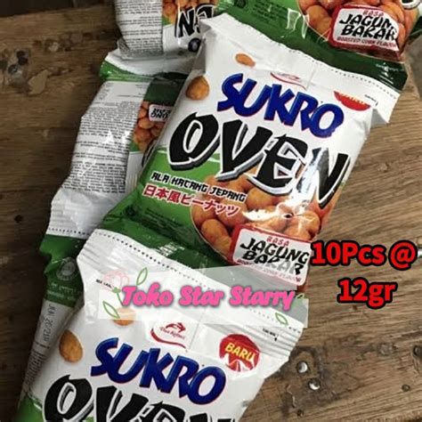 Jual [per Renteng] Kacang Sukro 12 20gr Renceng Isi 10 Pcs Kacang Sukro