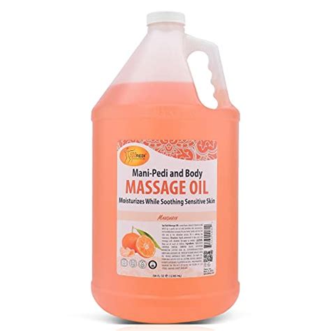 Spa Redi Massage Oil Mandarin 128 Oz Professional Full Body Mass