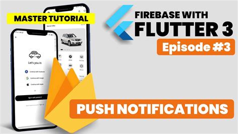 flutter firebase push notifications firebase cloud messaging