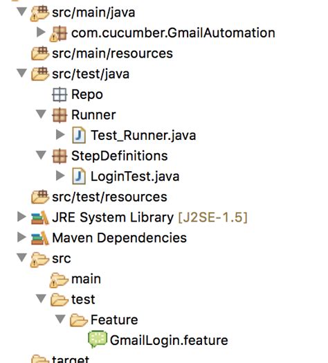 getting warning in the feature file step does not have a matching