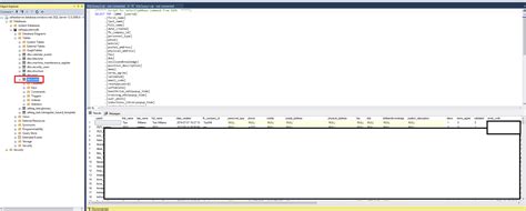 sql server azure data not showing on easy tables