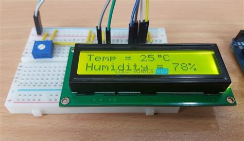 dht11 humidity sensor on arduino