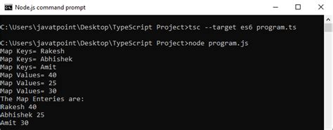 typescript map javatpoint