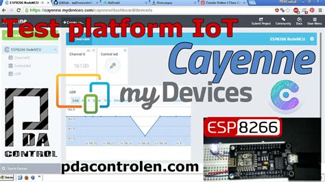 introduction platform iot cayenne mydevices and esp8266