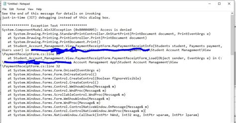 systemponentmodel win32exception 0x80004005 access is denied