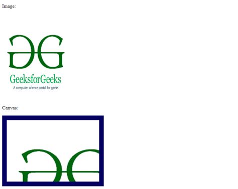 how to resize an image in an html 5 canvas geeksforgeeks