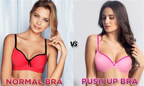 Push Up Bra Vs Normal Bra Key Differences