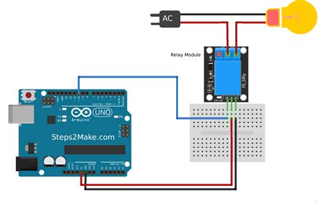 arduino 5v relay module ky 019 arduino relay arduino projects