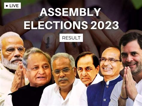 Election Results 2023 Live Update सेमीफाइनल शुरू उत्तर भारत के