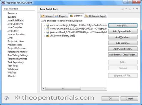 eclipse xml to java