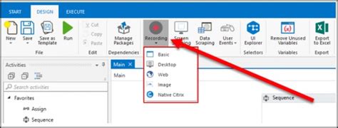 types of recordings in uipath edureka community