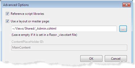 asp mvc special views partial view and layout