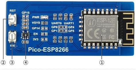 waveshare esp8266 wifi module for raspberry pi pico user manual
