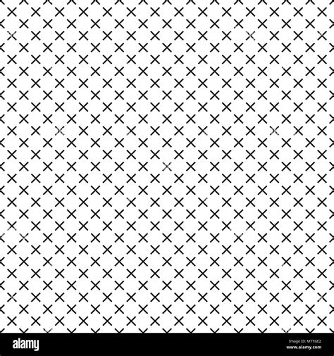 Seamless Pattern From Crossed Lines Endless Background From Crosses