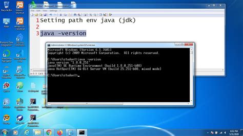 setting path env environment variables java jdk youtube