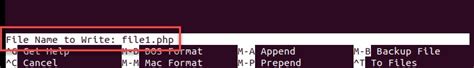 how to install nano and use text editor commands in linux