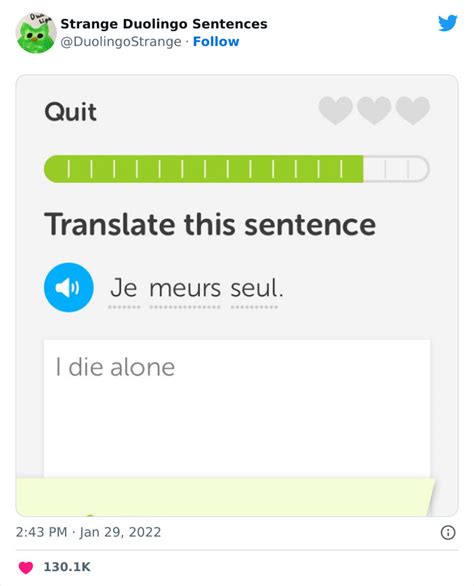 40 Of Duolingos Funniest And Most Random Translation Prompts As