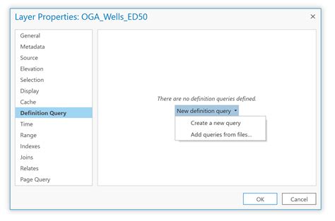 multiple saved definition queries in arcgis pro exprodat