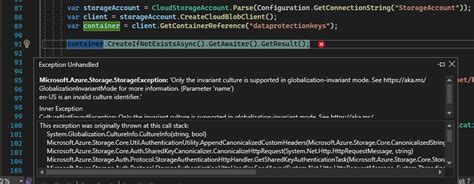 running 6 project in docker throws globalization