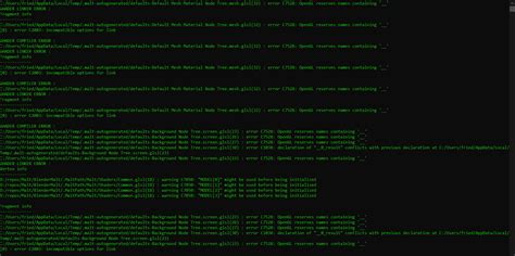 shader compilation errors on node ux latest · issue 387 · bnpr malt